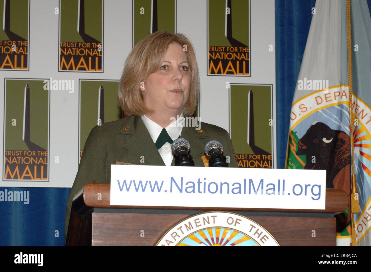 Press conference announcing the launch of the Trust of the National ...