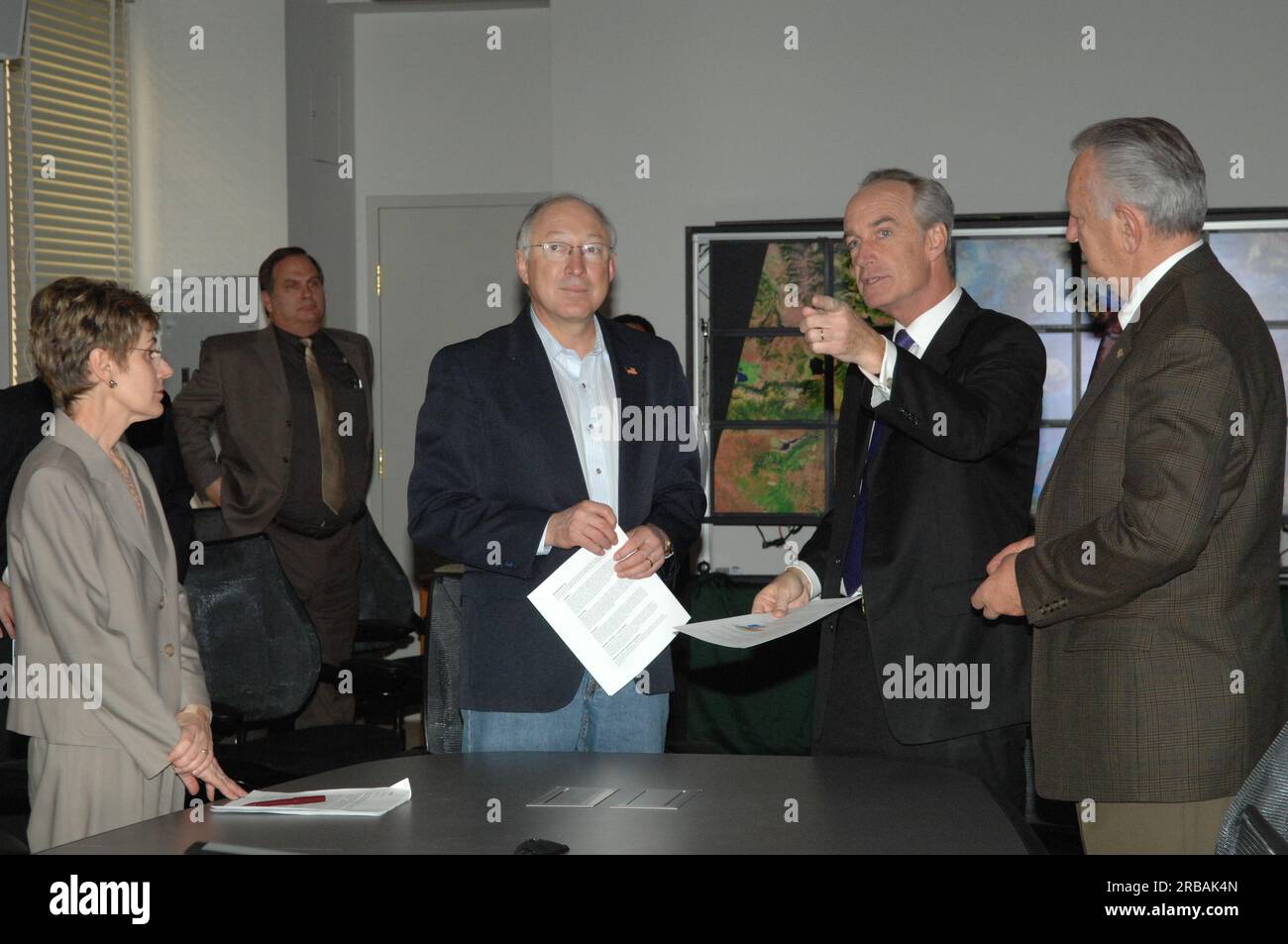 Colorado Senator, and Secretary of the Interior nominee, Ken Salazar ...