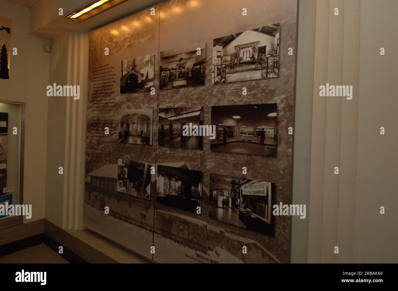 Interior Museum exhibits, viewing spaces Stock Photo - Alamy