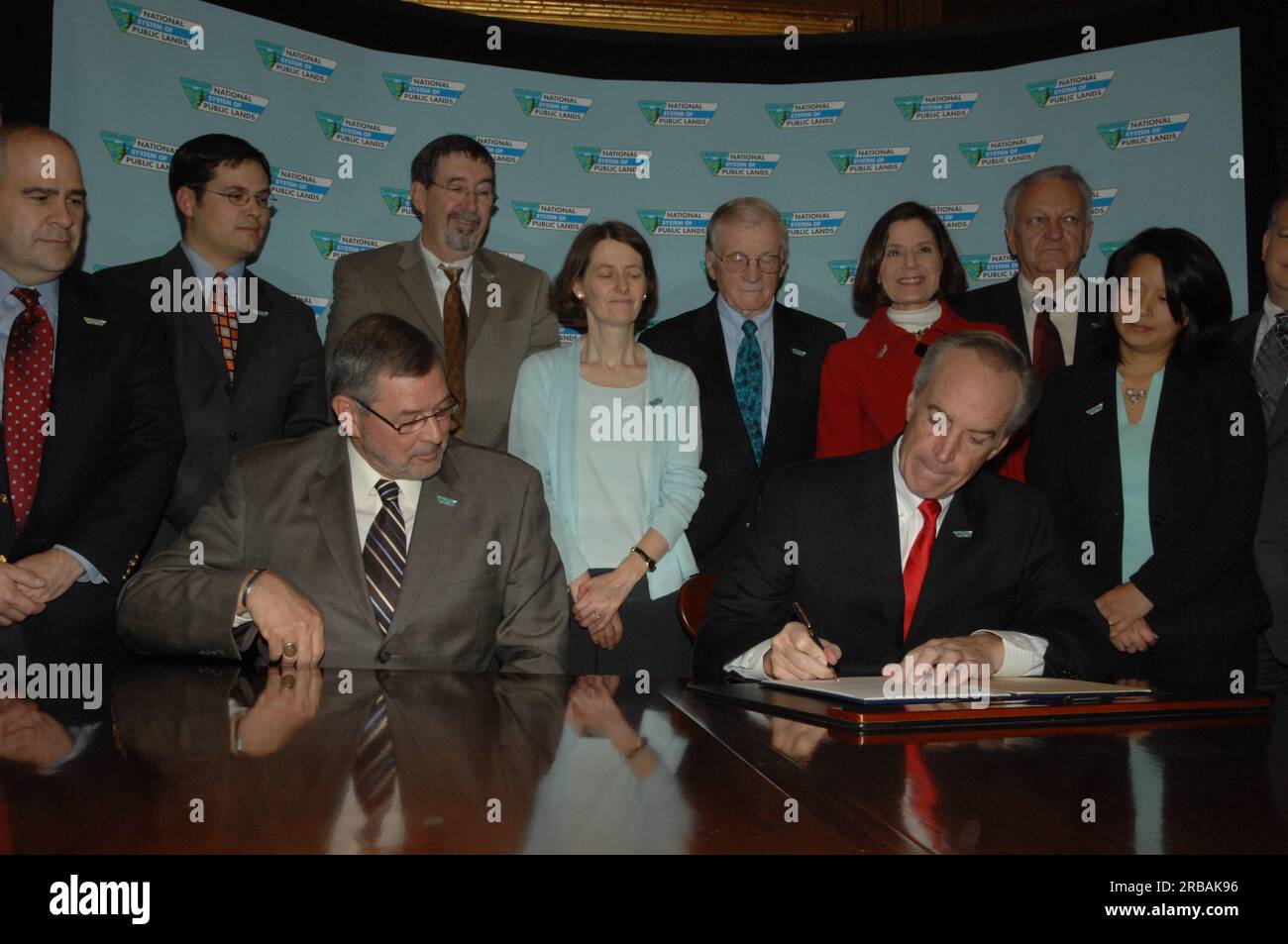 Signing event marking official designation of Bureau of Land Management ...