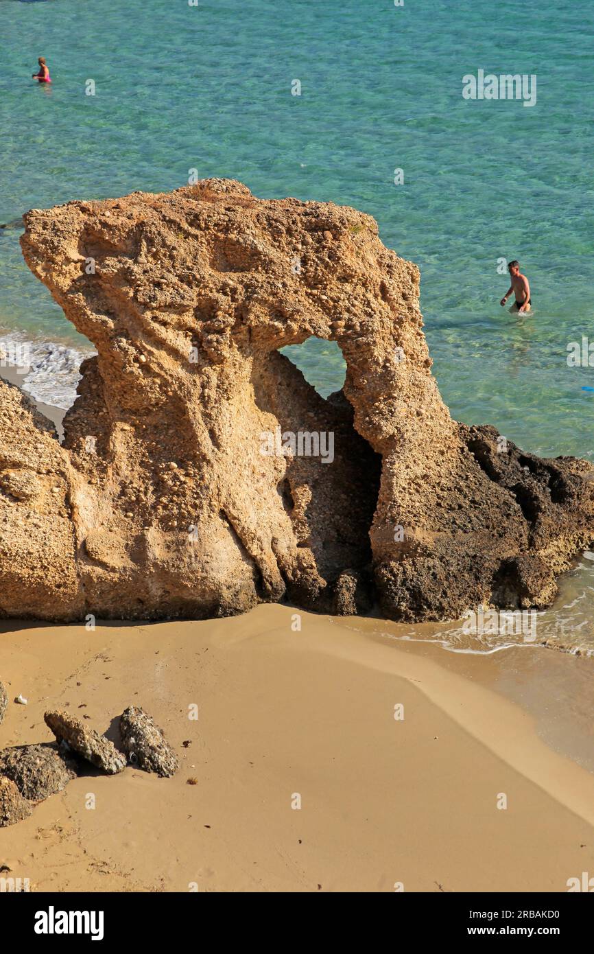 Istro voulisma beach hi-res stock photography and images - Alamy