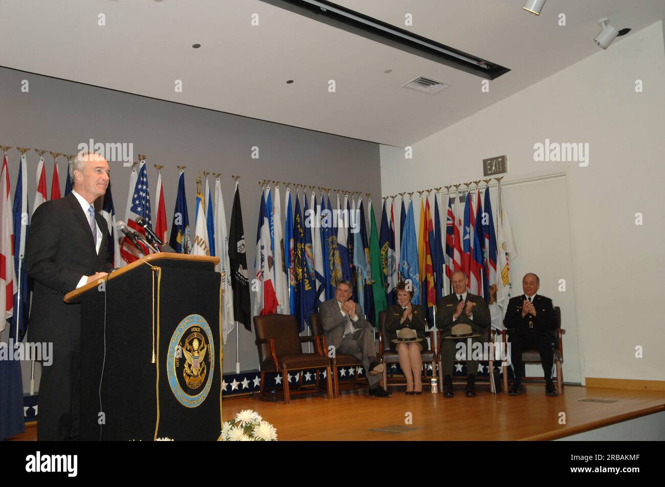 Swearing-in ceremony for U.S. Park Police Chief Salvatore Lauro, with ...