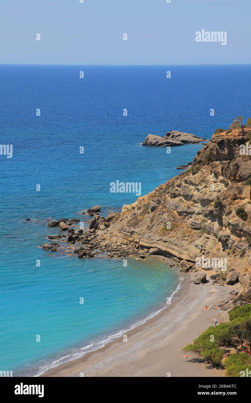 Ferma beach crete hi-res stock photography and images - Alamy