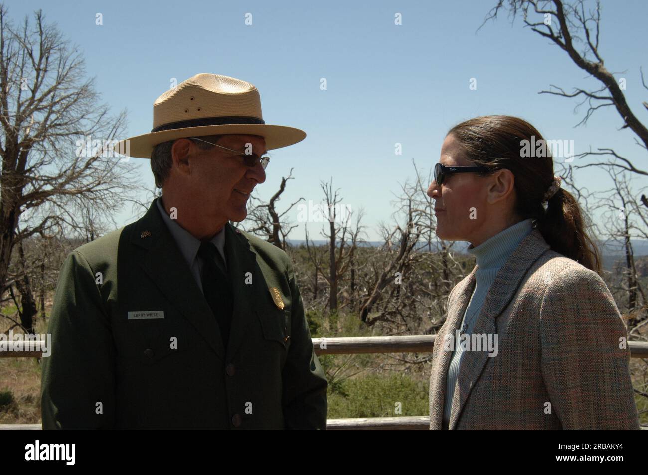 Visit of Acting Secretary P. Lynn Scarlett to Mesa Verde National Park ...