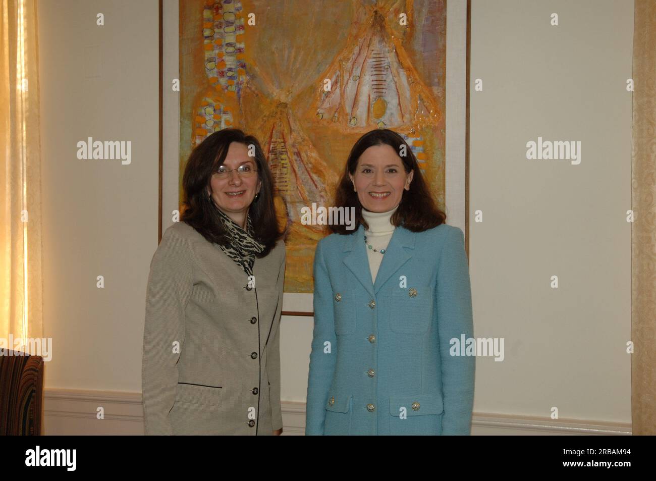 Deputy Secretary P. Lynn Scarlett (right) with Policy, Management, and ...