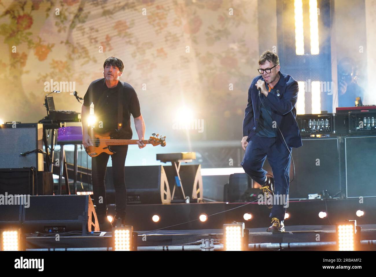 Alex james blur 2023 hi-res stock photography and images - Alamy