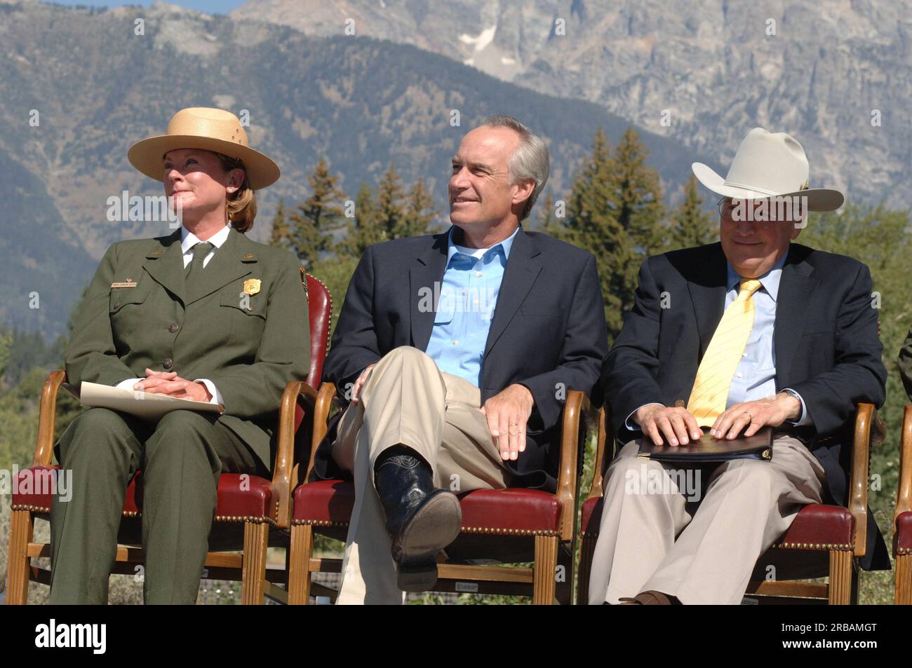 Dedication ceremony for the new Craig Thomas Discovery and Visitor ...