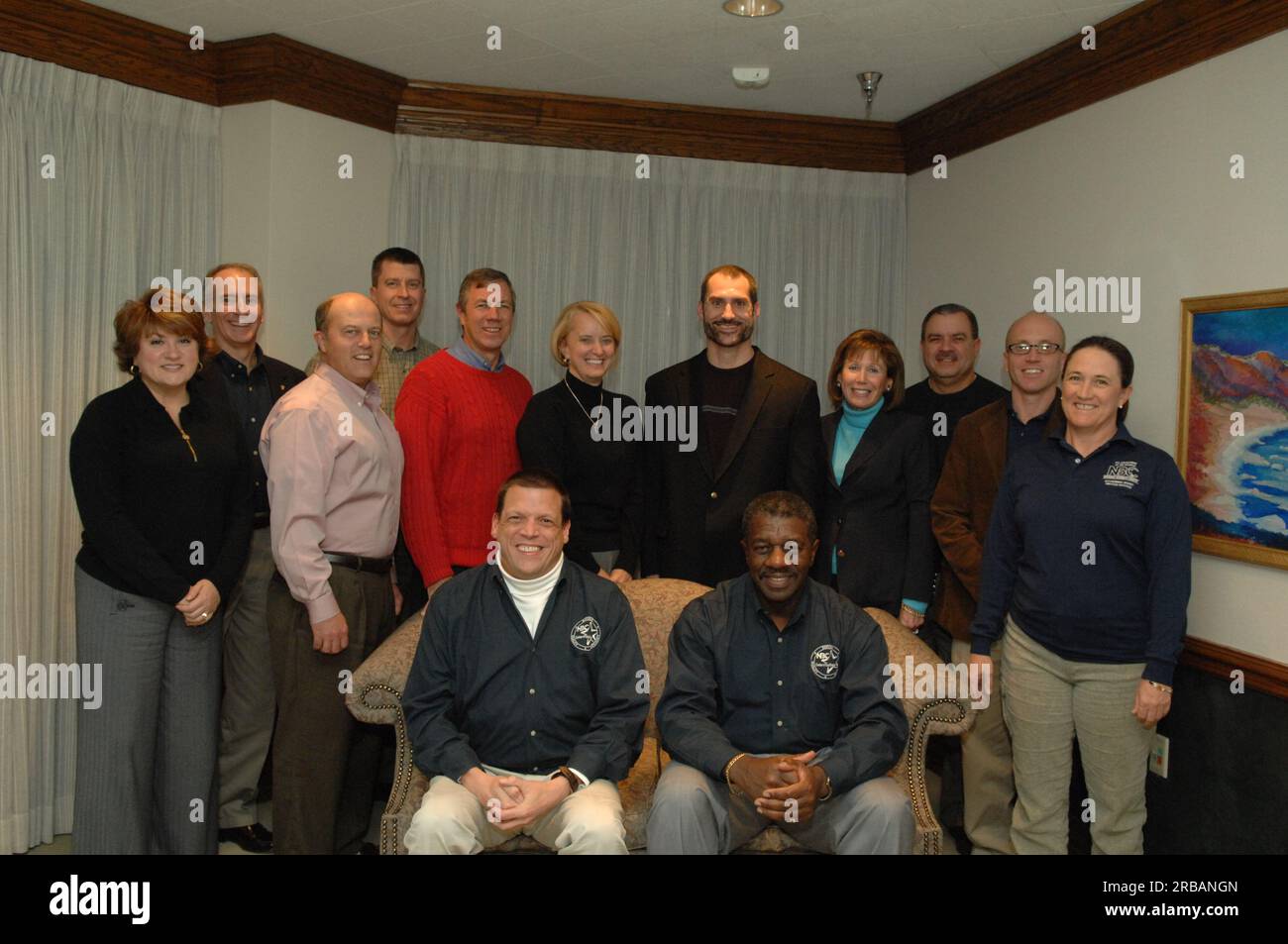 Group photo: National Business Center (NBC) senior officials, including ...