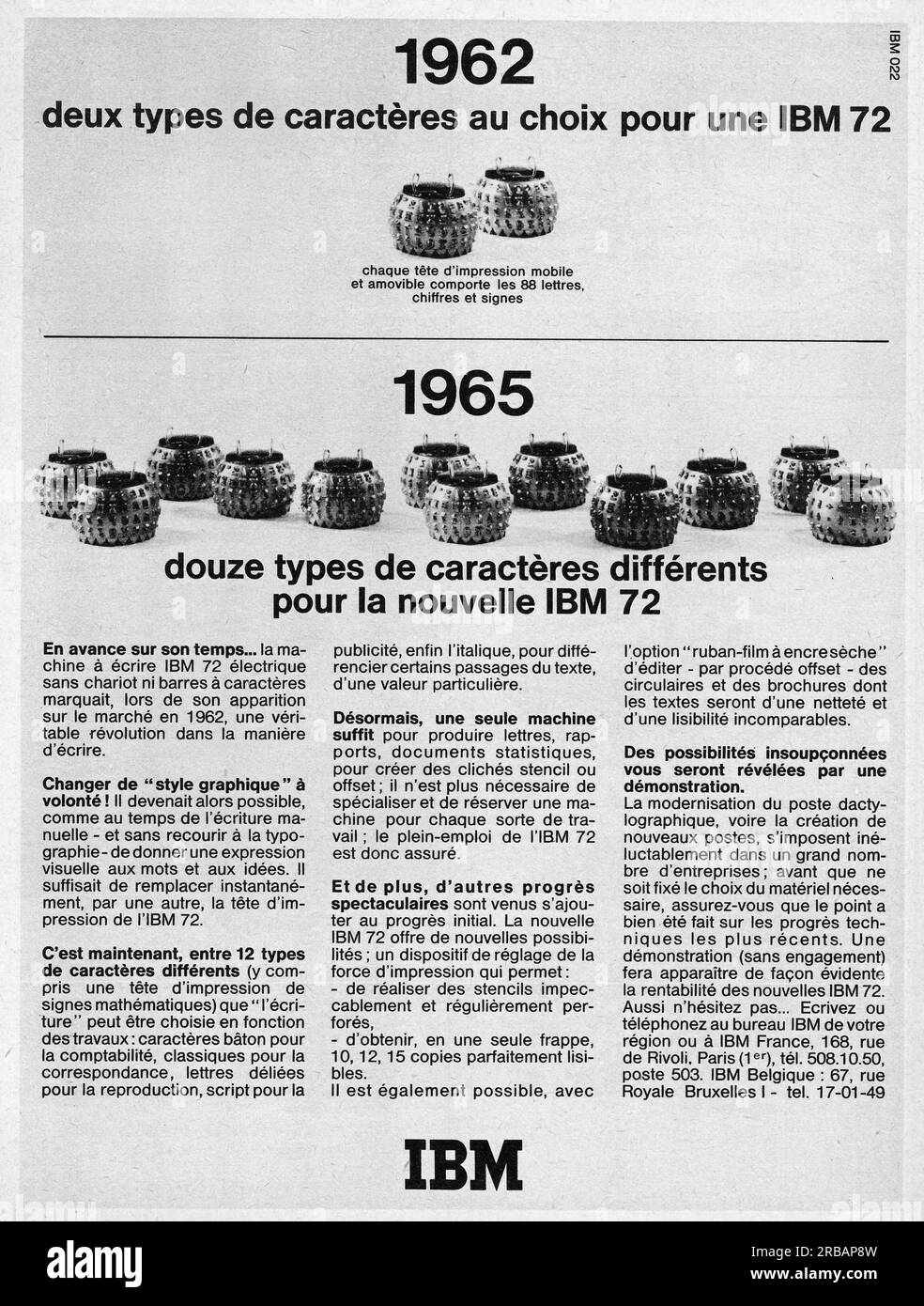 Ibm electric typewriters hi-res stock photography and images - Alamy