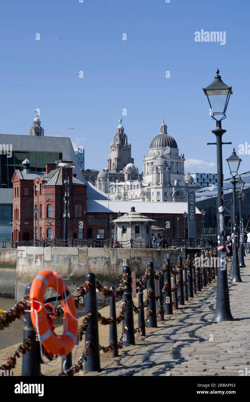 Three Graces, Kings Parade, Liverpool, Liverpool, England, United ...