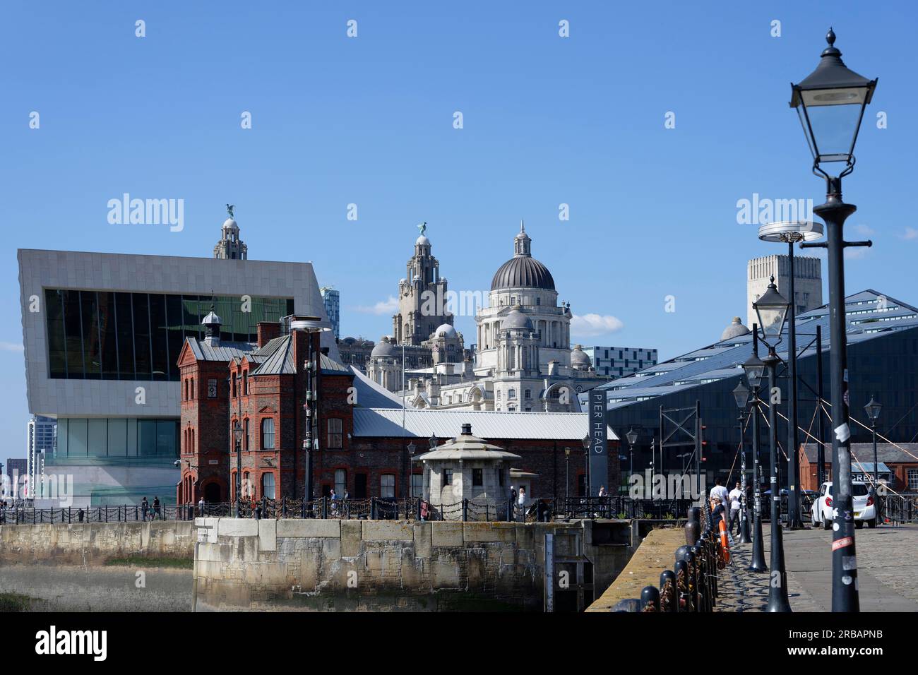 Three Graces, Kings Parade, Liverpool, Liverpool, England, United ...