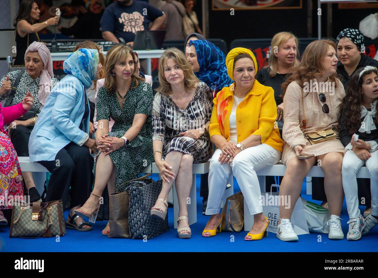 London, UK. 8th July, 2023. Ziryab Fashion Show Highlights Arab ...