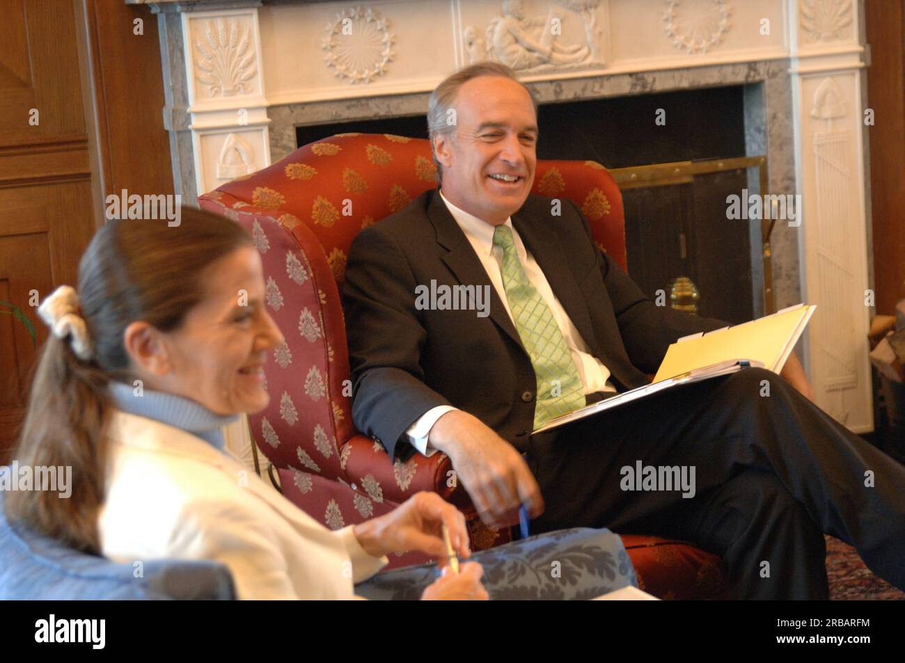 First official day at the Department of the Interior: Secretary Dirk ...