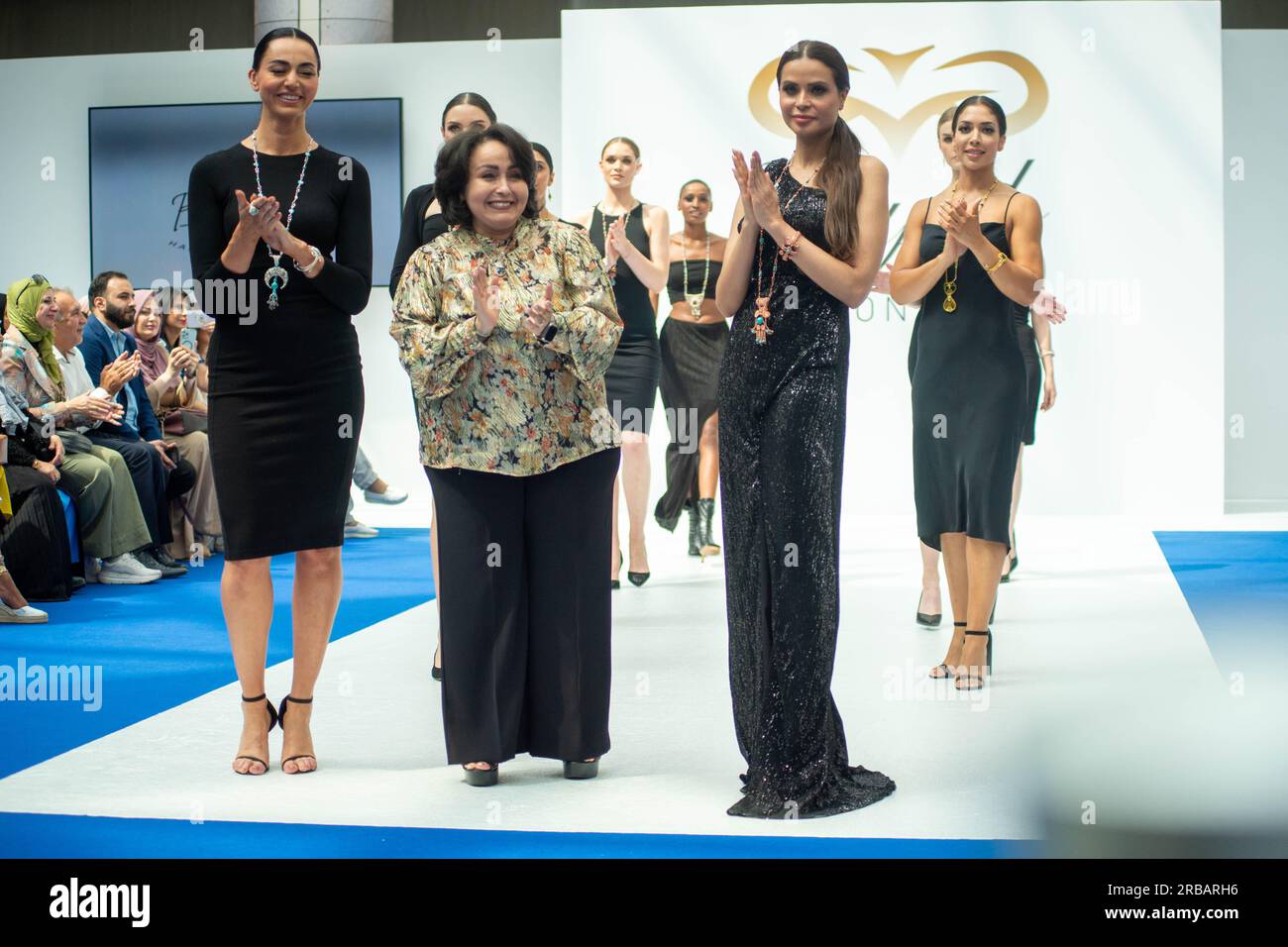 London, UK. 8th July, 2023. Ziryab Fashion Show Highlights Arab ...