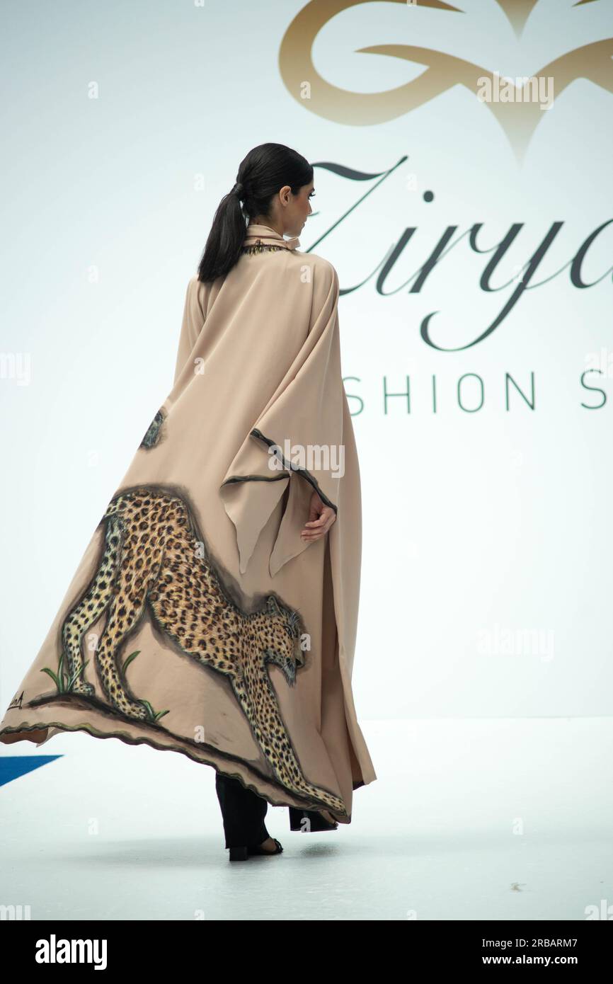 London, UK. 8th July, 2023. Ziryab Fashion Show Highlights Arab ...