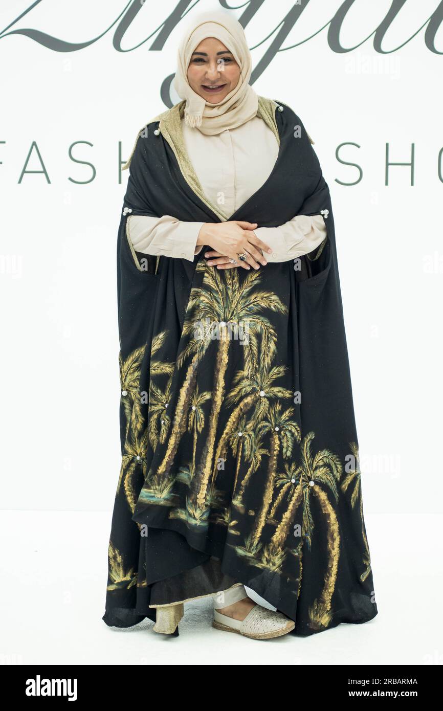 London, UK. 8th July, 2023. Ziryab Fashion Show Highlights Arab ...