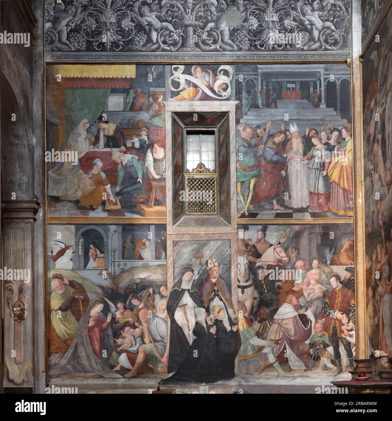 Chiesa di San Cristoforo, Vercelli, Piedmont, Italy Stock Photo - Alamy