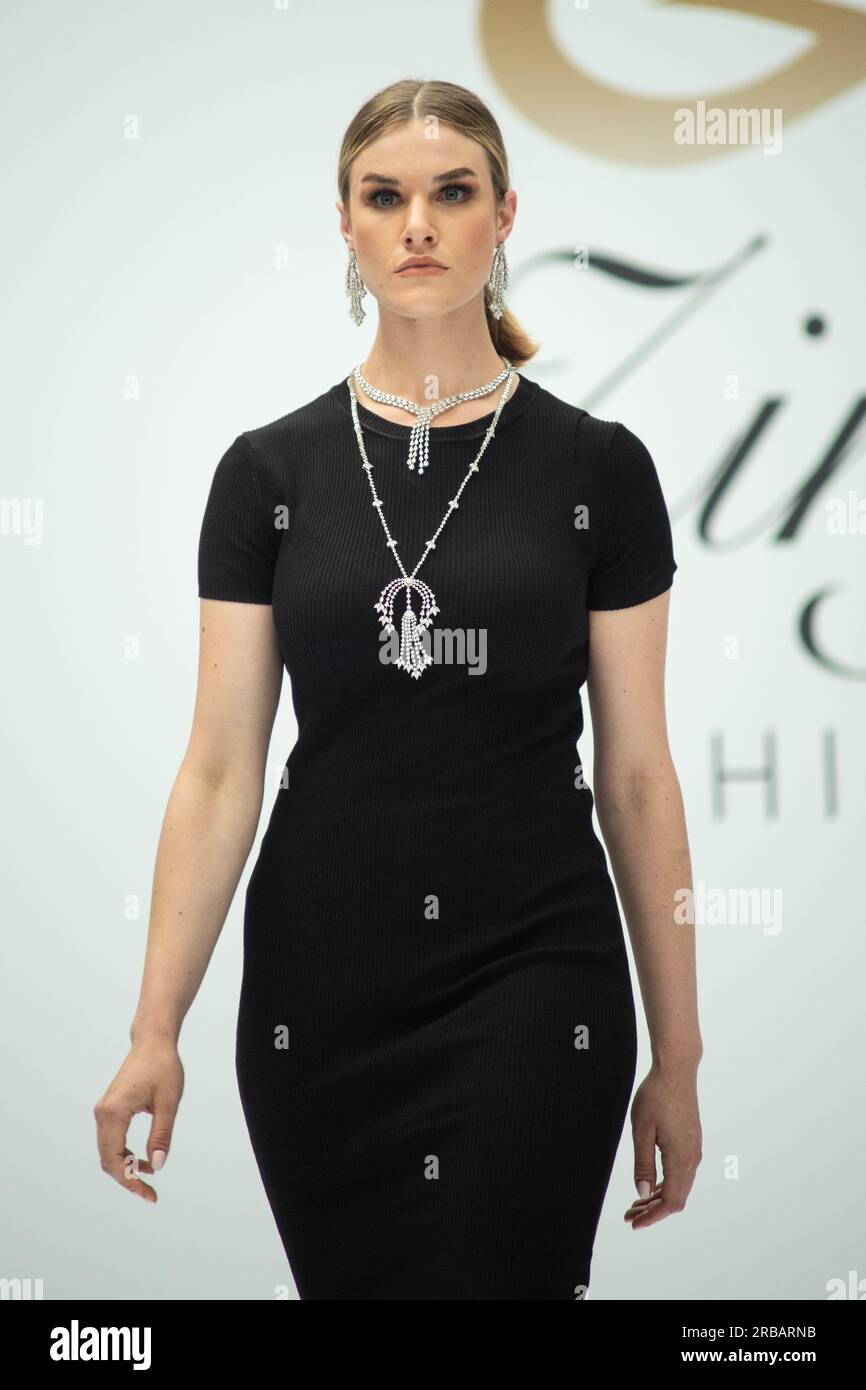 London, UK. 8th July, 2023. Ziryab Fashion Show Highlights Arab ...