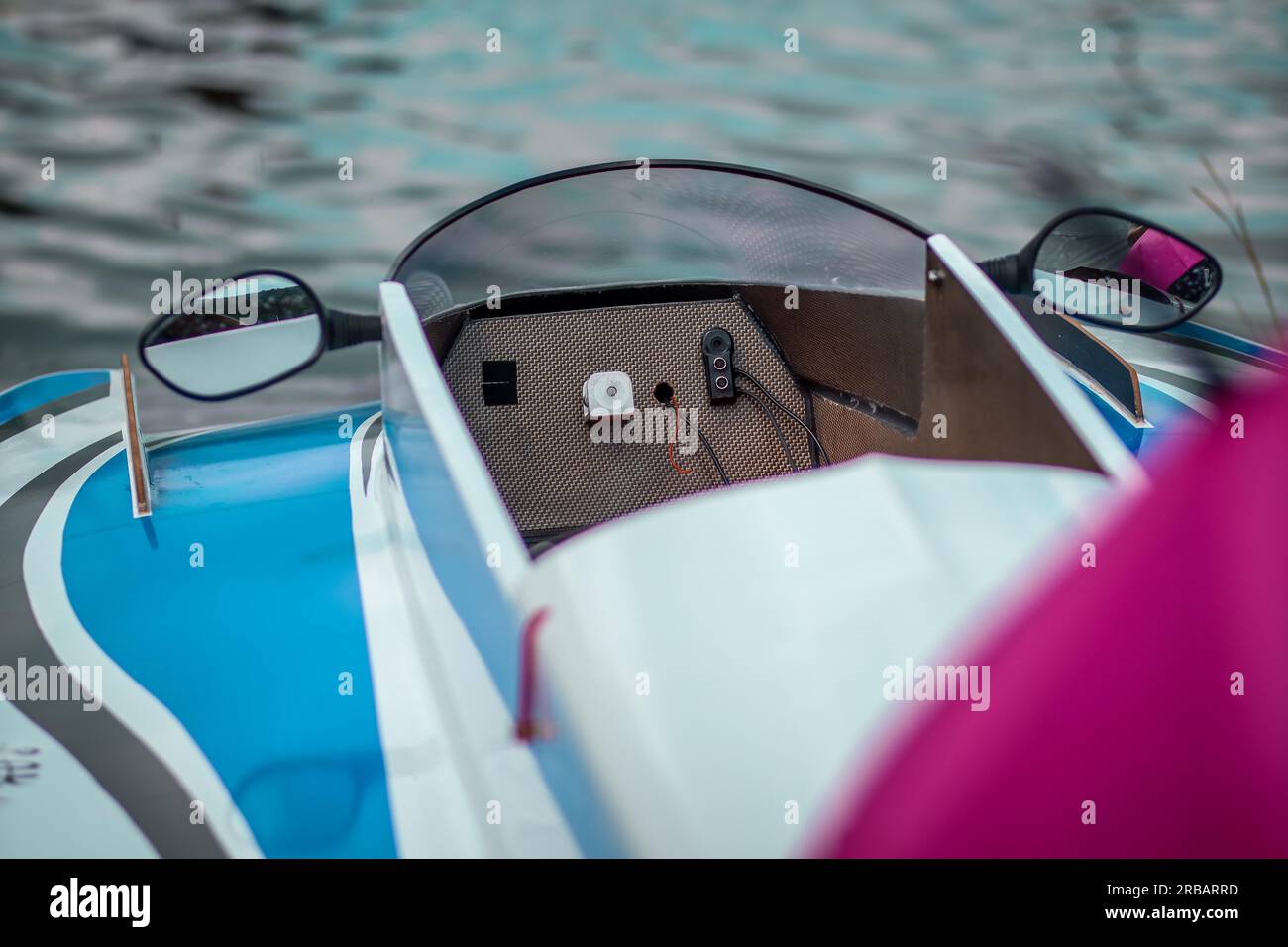 Sports racing boat Stock Photo - Alamy