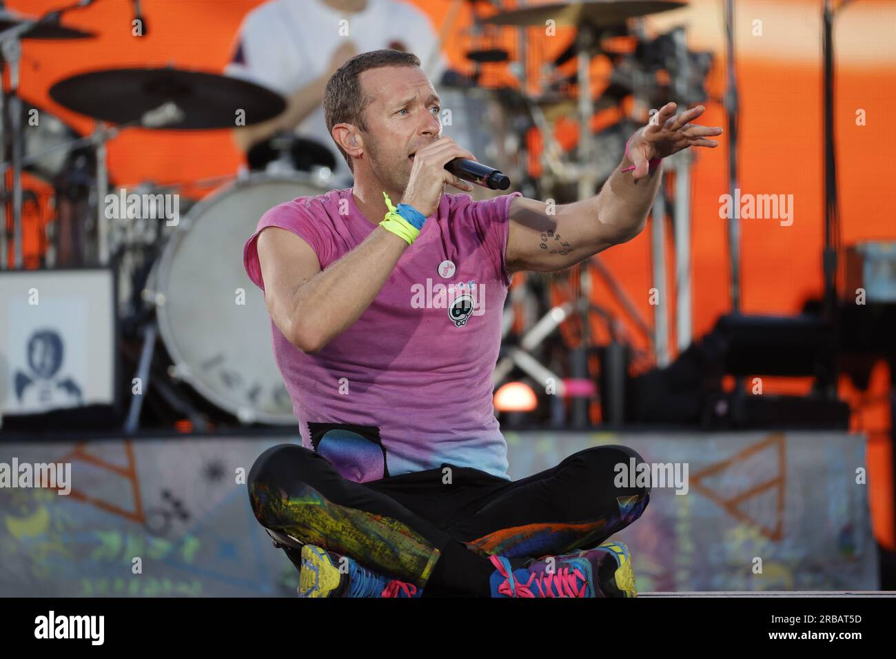 Coldplay chris martin ullevi hi-res stock photography and images - Alamy