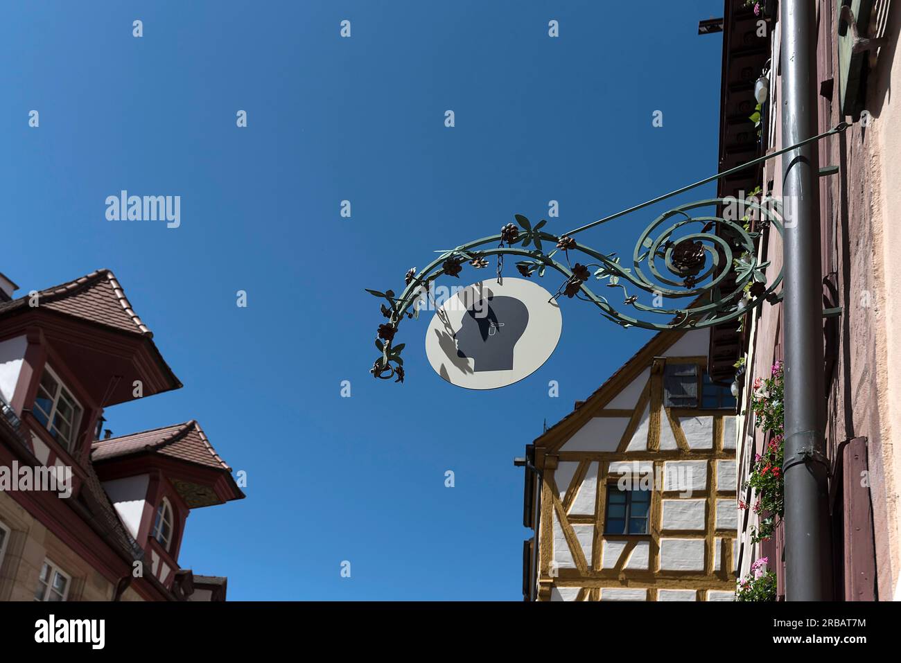 Historic nose sign, from the former inn, now a practice ...