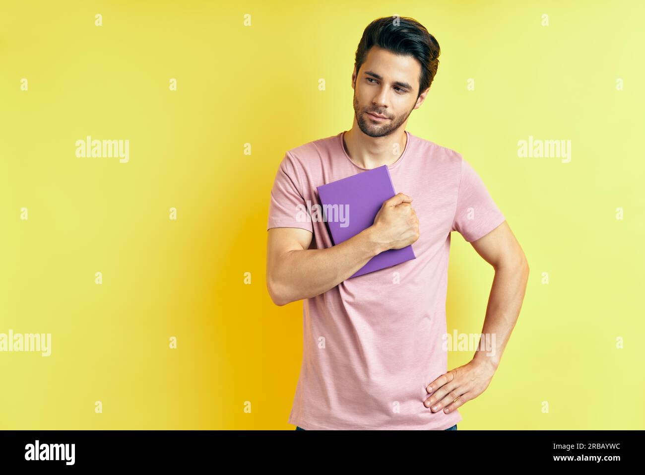 Fashionable handsome man hi-res stock photography and images - Alamy