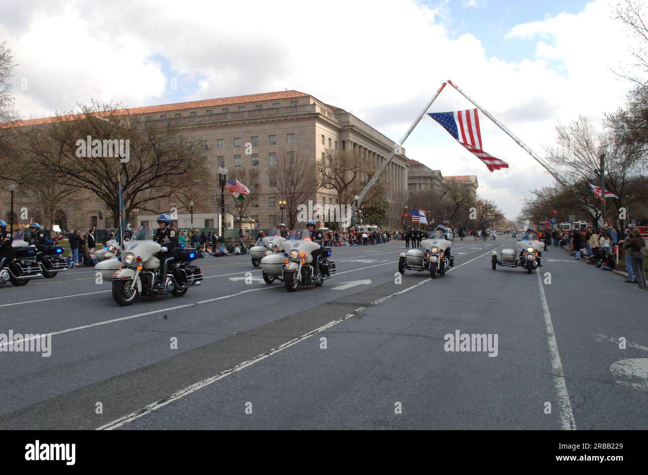 Annual St. Patrick's Day Parade along Constitution Avenue, Washington ...