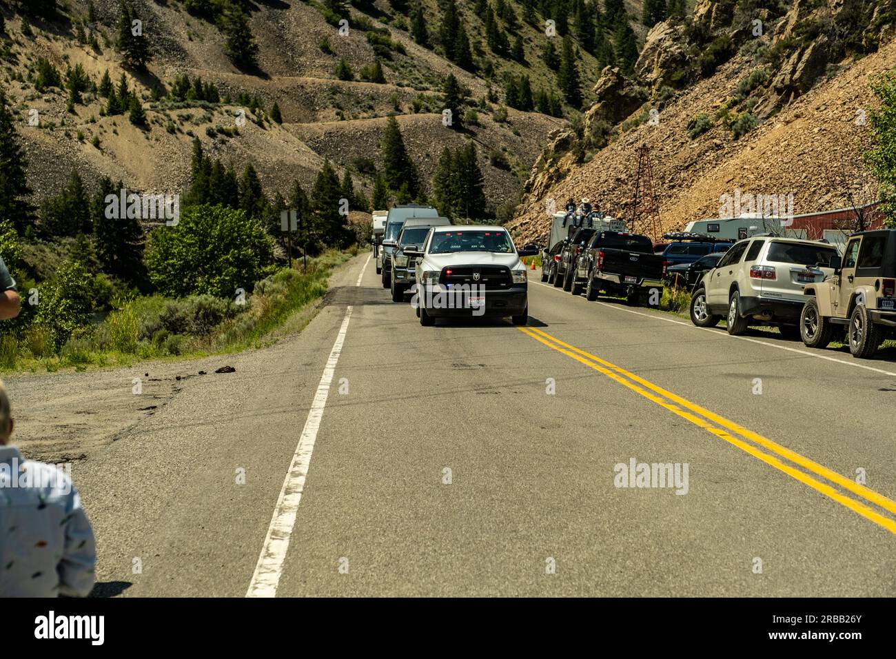 Clayton Idaho Parade on the 4th of July Stock Photo - Alamy