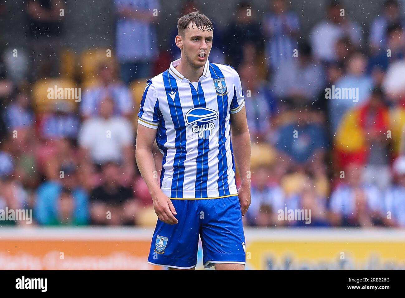 Ciaran Brennan #34 of Sheffield Wednesday during the Pre-season friendly match York City vs ...