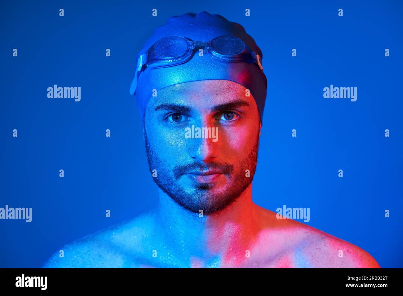 Blue swimsuit hi-res stock photography and images - Alamy