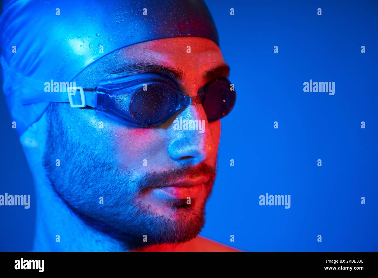 Blue swimsuit hi-res stock photography and images - Alamy