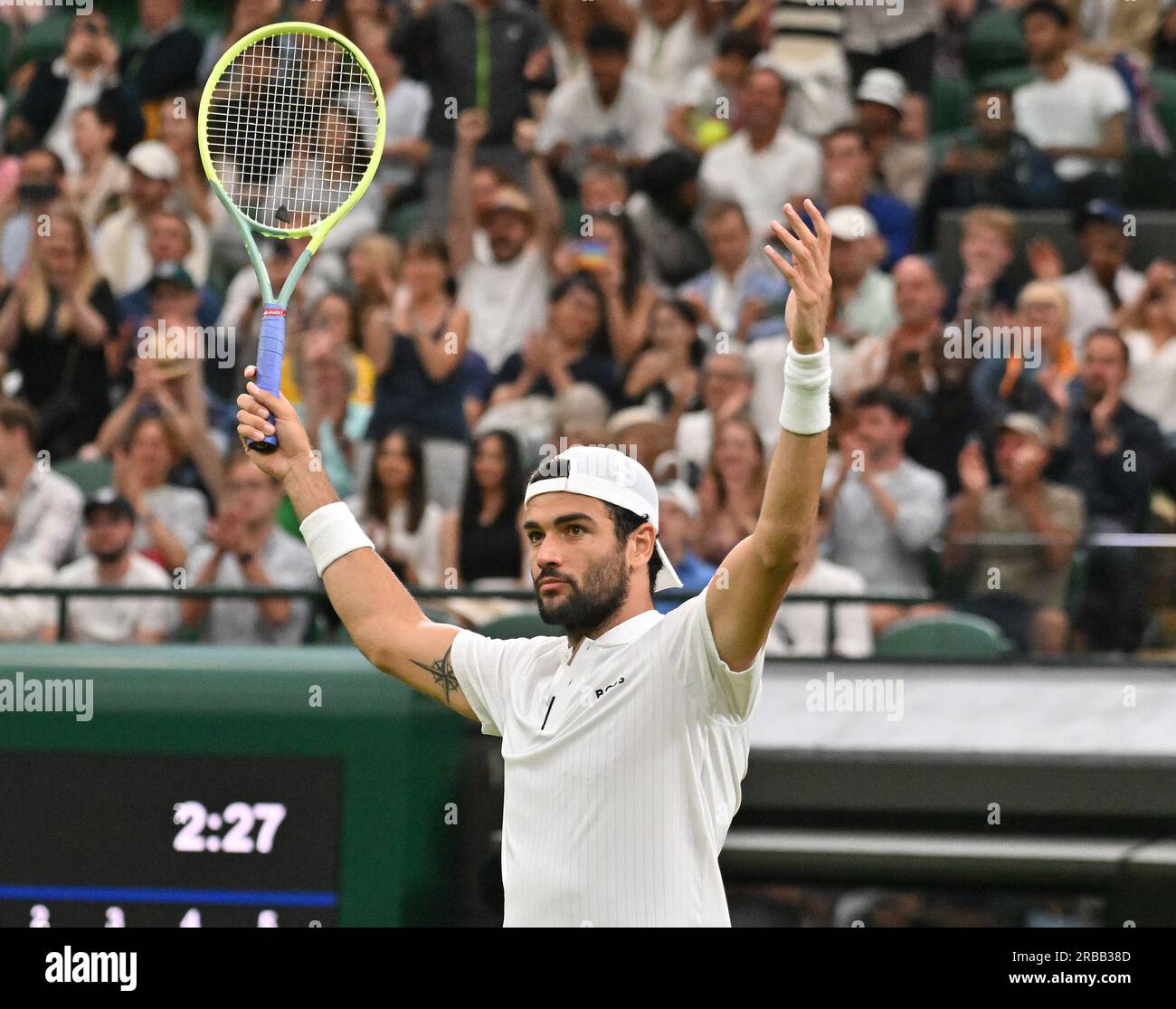 Matteo berrettini 2023 hi-res stock photography and images - Alamy