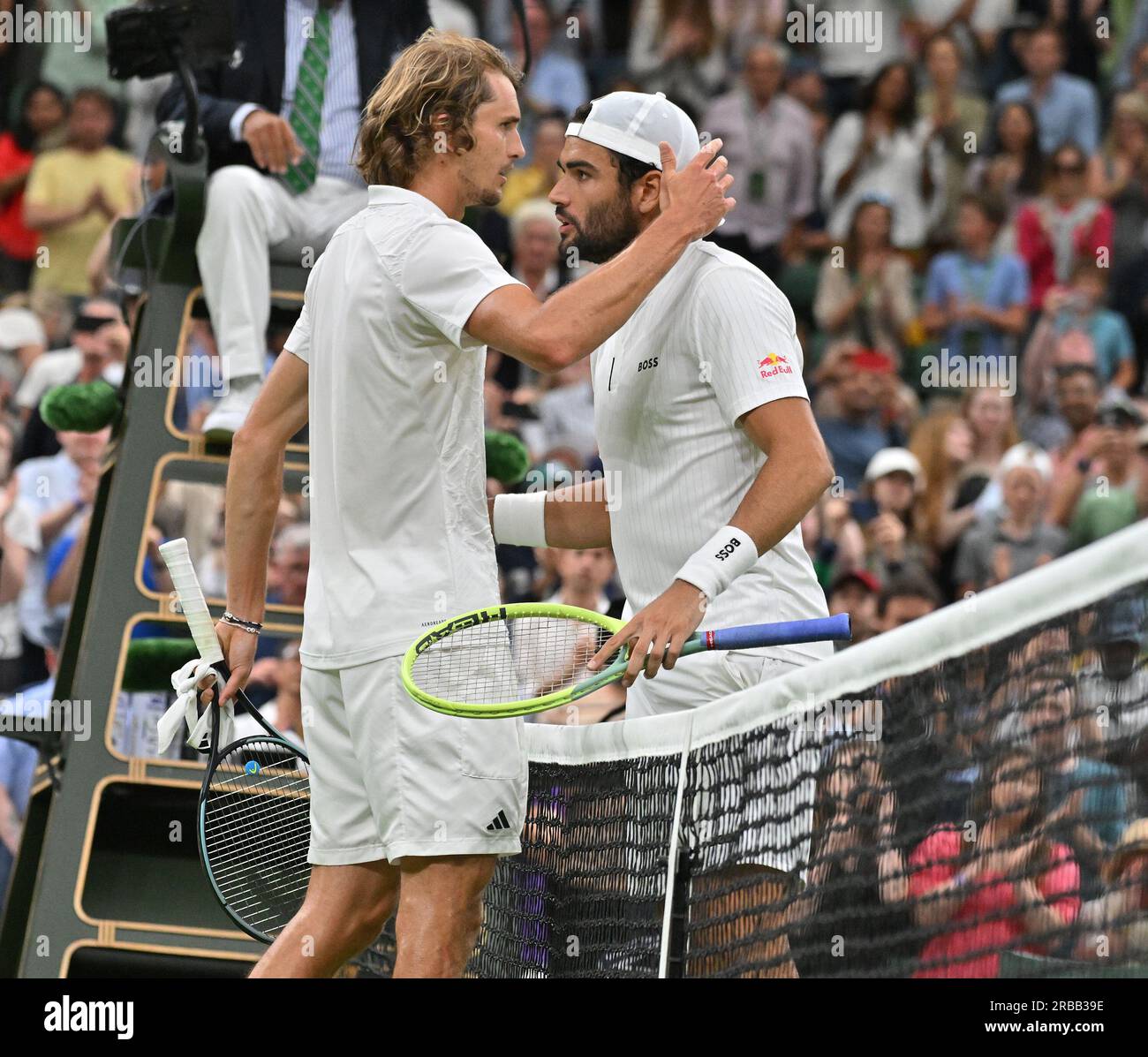 Alexander zverev wimbledon 2023 hi-res stock photography and images - Alamy