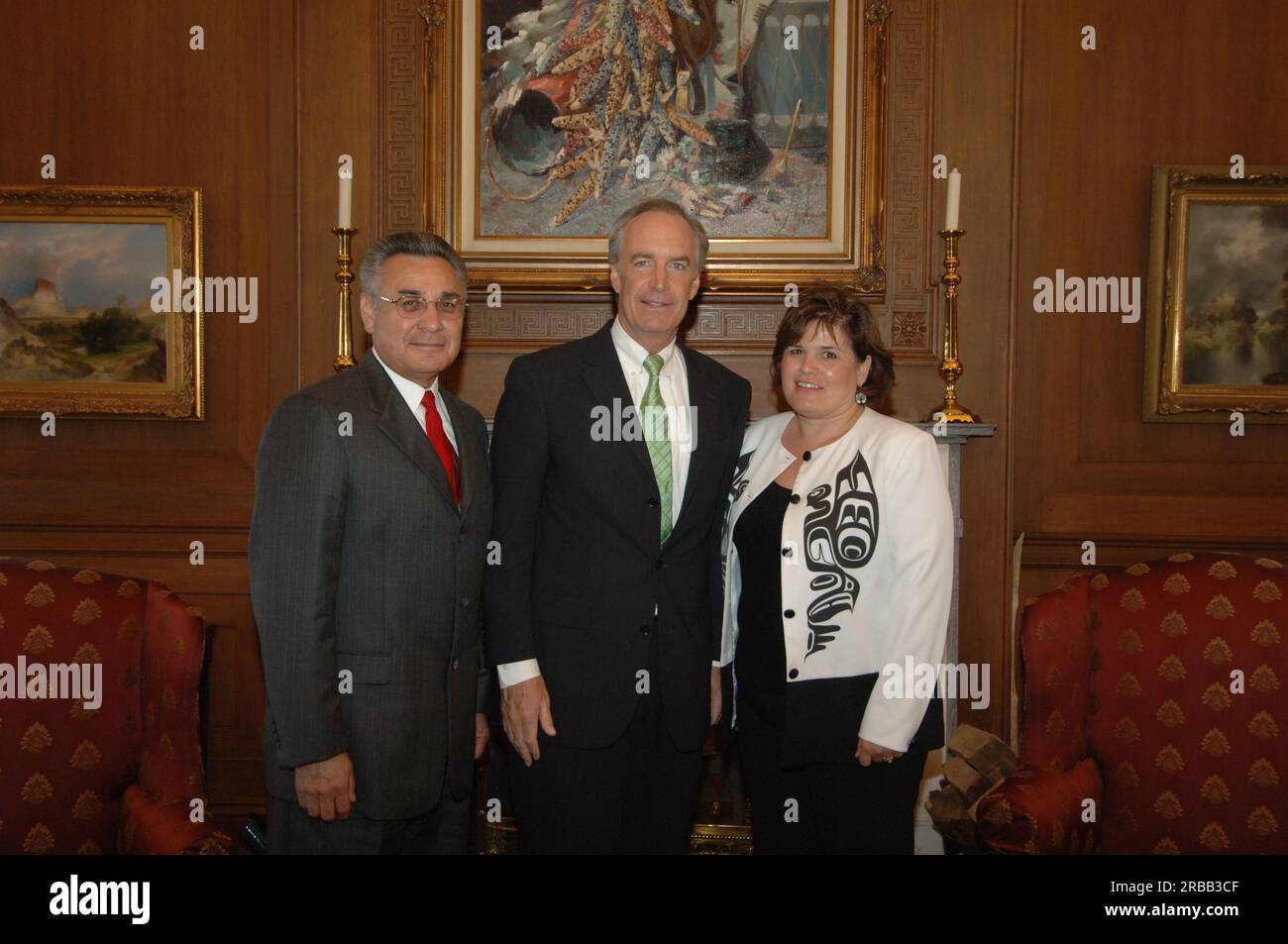 First official day at the Department of the Interior: Secretary Dirk ...