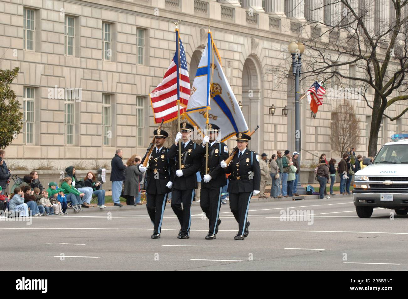 U.S. Park Police Honor Guard, on hand for annual St. Patrick's Day ...