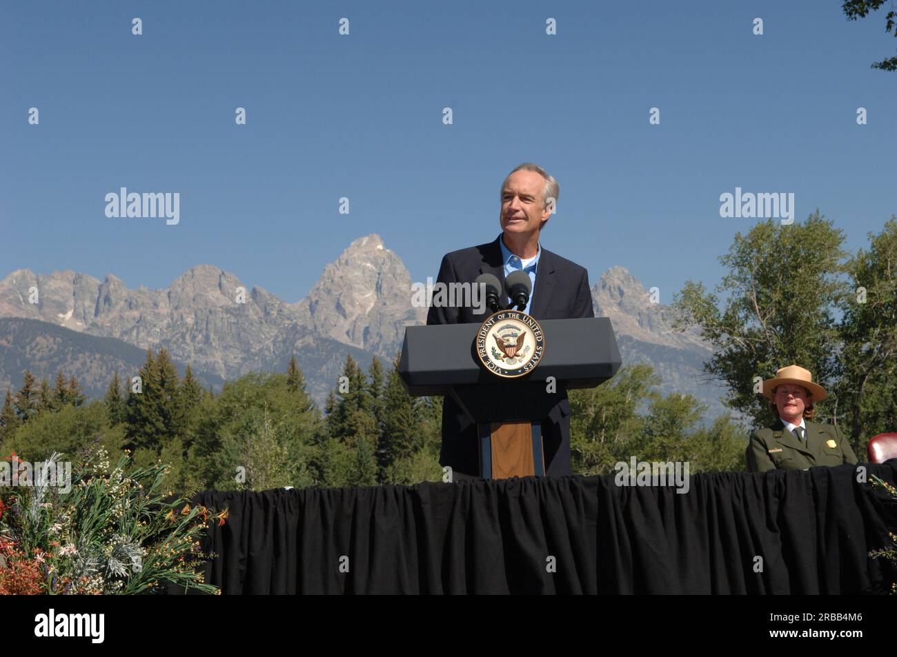Dedication ceremony for the new Craig Thomas Discovery and Visitor ...
