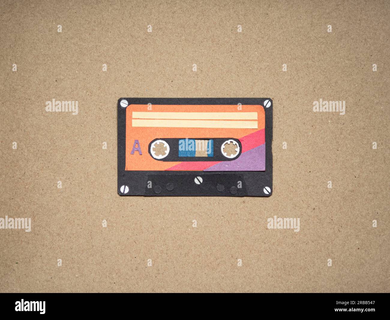 Music Tape 70s, Cut out Stock Photo - Alamy