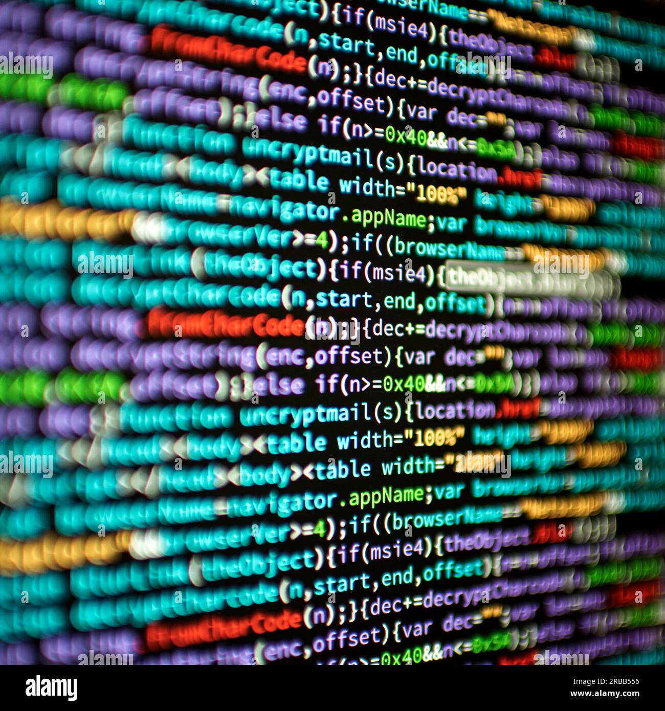 Computer html code on screen Stock Photo - Alamy Computer html code on screen Stock Photo - Alamy