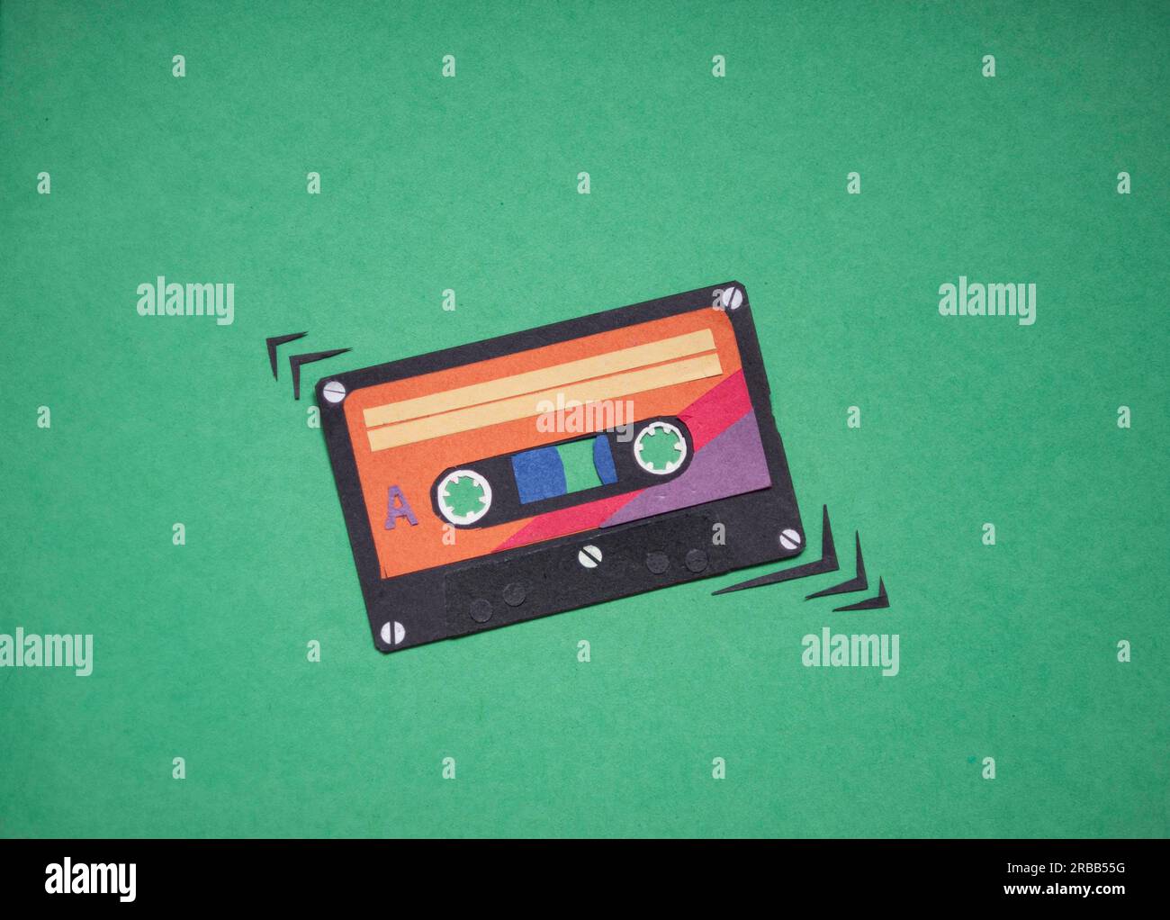 70s, 80s tape cut out Stock Photo - Alamy