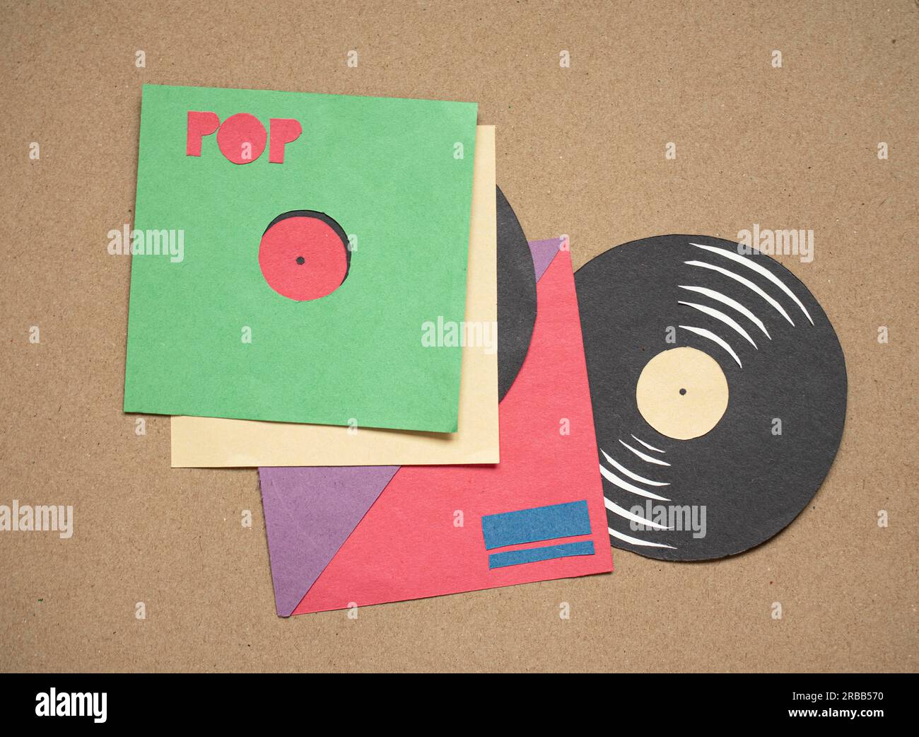 Vinyl records, cut out Stock Photo - Alamy