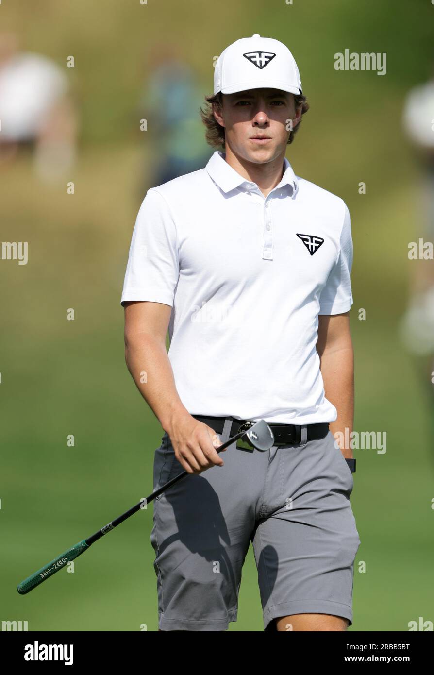 HyFlyers GC's James Piot during day two of the LIV Golf League at the ...
