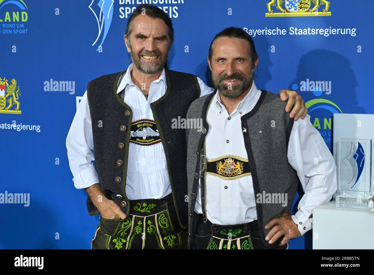 Munich, Germany. 08th July, 2023. Thomas and Alexander HUBER (Huber ...