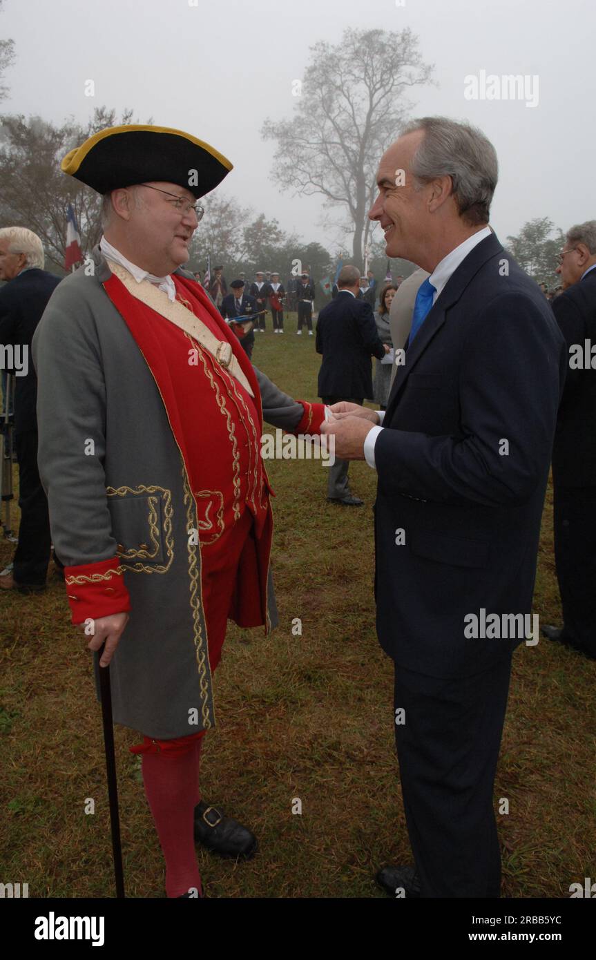 Visit of Secretary Dirk Kempthorne to Yorktown, Virginia to deliver the ...