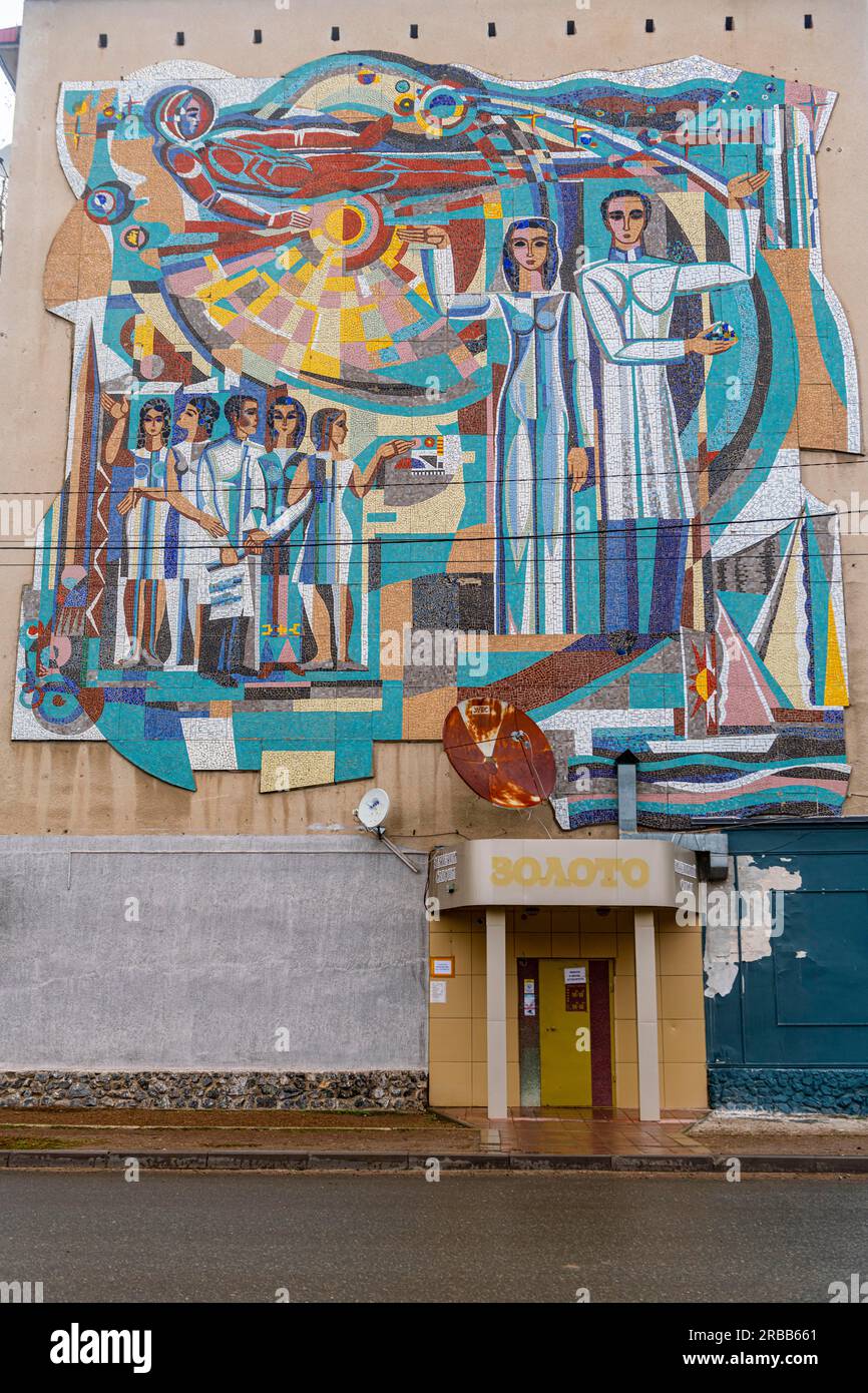 Soviet murals hi-res stock photography and images - Alamy
