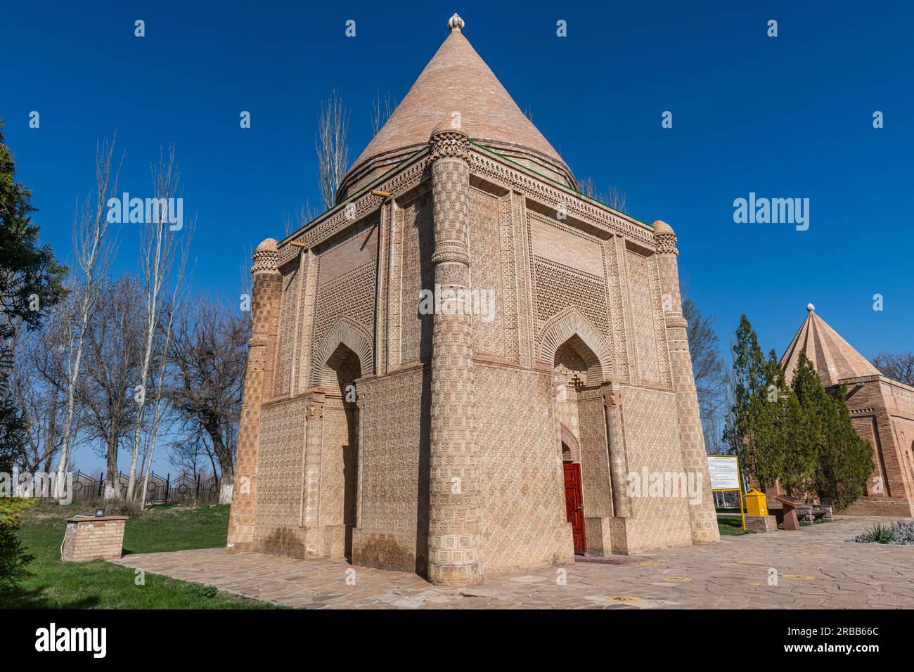 Bibi Aisha mausoleum, Taraz, Kazakhstan Stock Photo - Alamy
