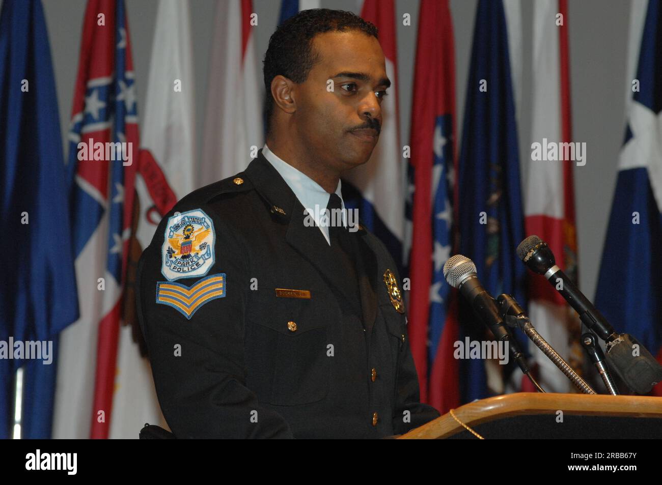 Swearing-in ceremony for U.S. Park Police Chief Salvatore Lauro, with ...