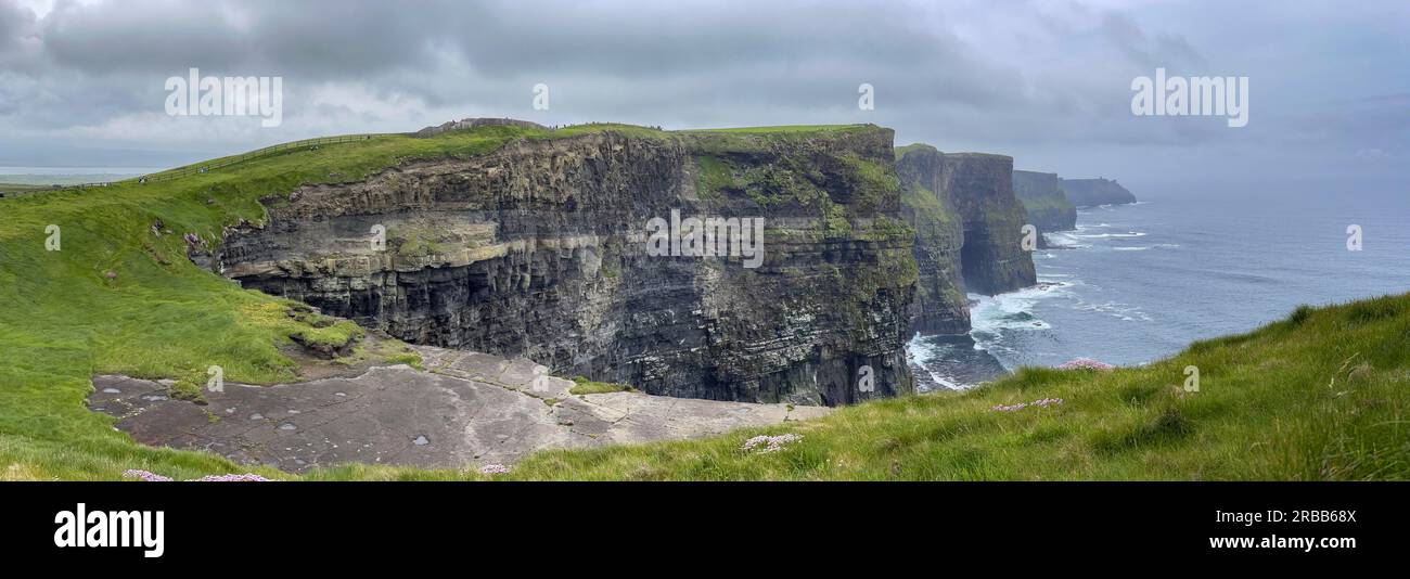Cliffs of Moher, famous cliffs, County Clare, Ireland Stock Photo - Alamy