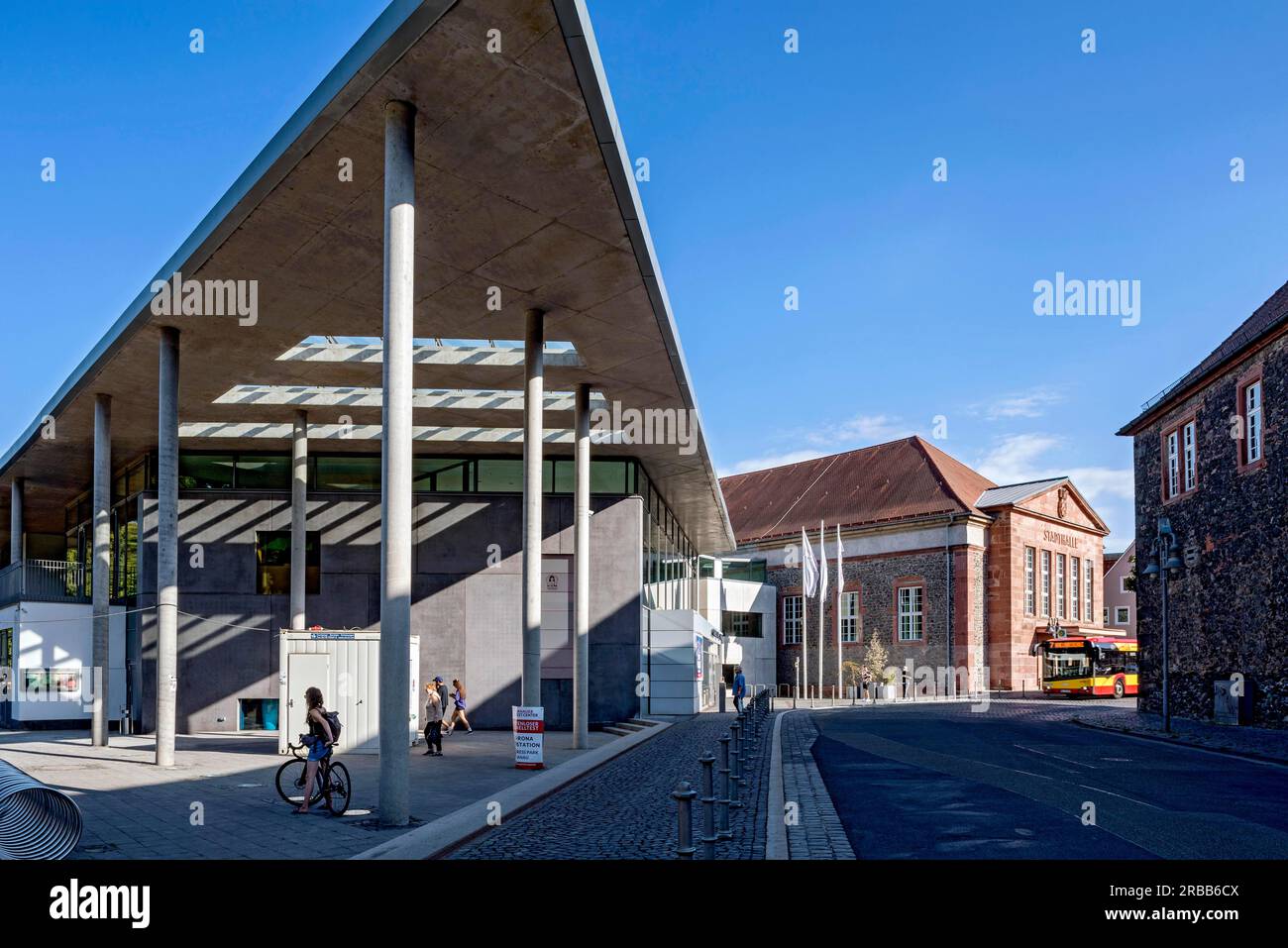 Congress Park for congresses and events, rear civic hall, baroque ...