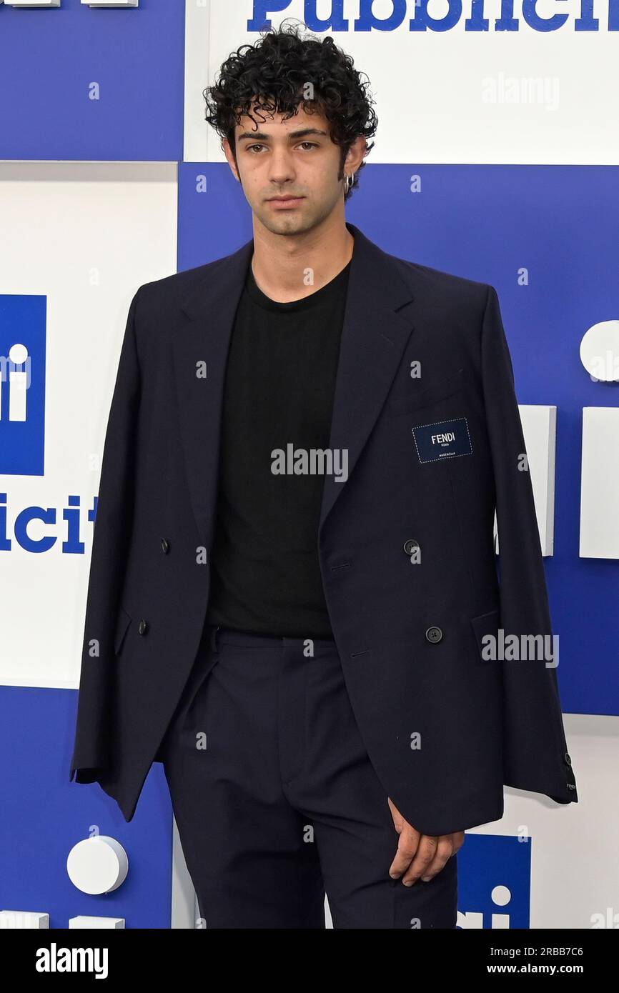 Massimiliano Caiazzo attends the photocall of Palinsesti Rai 2023 at ...