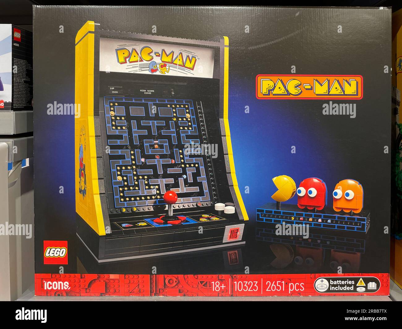 Nuremberg, Germany, July 08 2023: Lego technic seen at Nuremberg ...